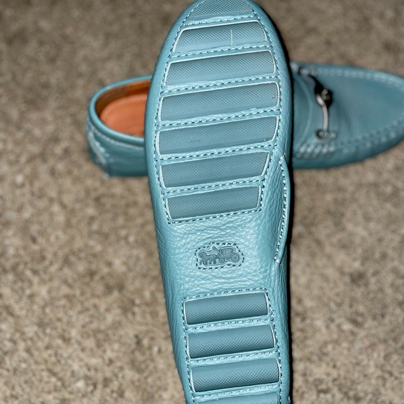 Coach | Shoes | Tiffany Blue Coach Cosby Driver Shoes | Poshmark